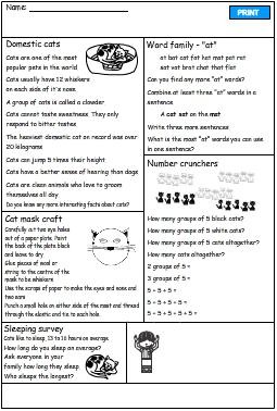 Cats - Studyladder Interactive Learning Games