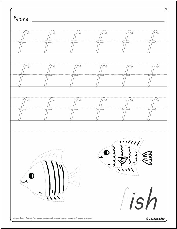 Lower Case f (Tas) - Studyladder Interactive Learning Games