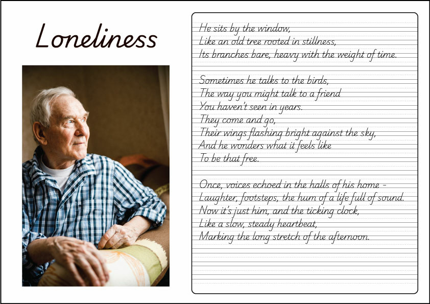 Loneliness - Handwriting Task (Tas) - Studyladder Interactive Learning Games