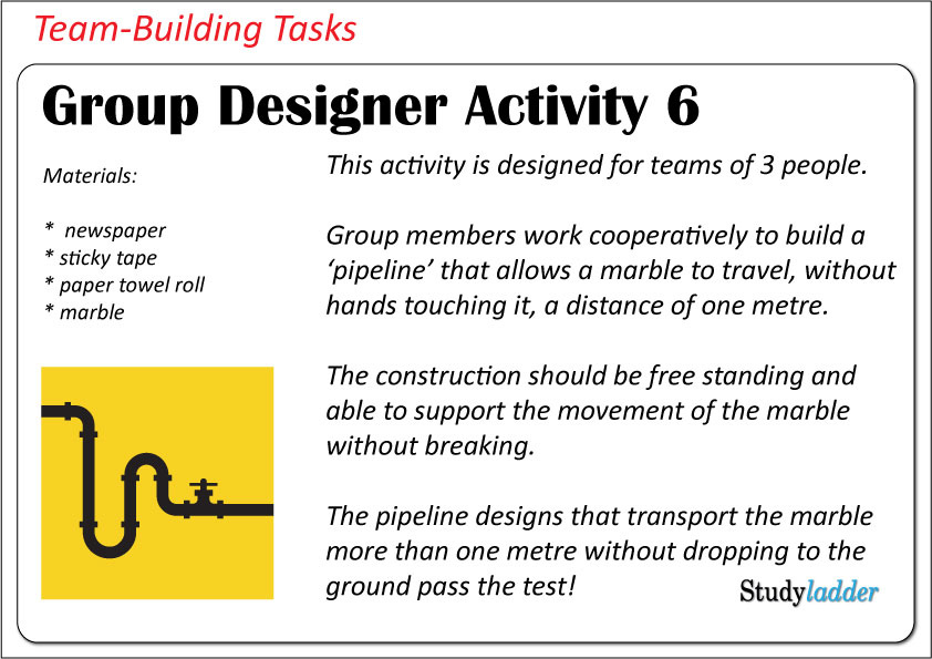 Team-Building Activity 6 - Studyladder Interactive Learning Games