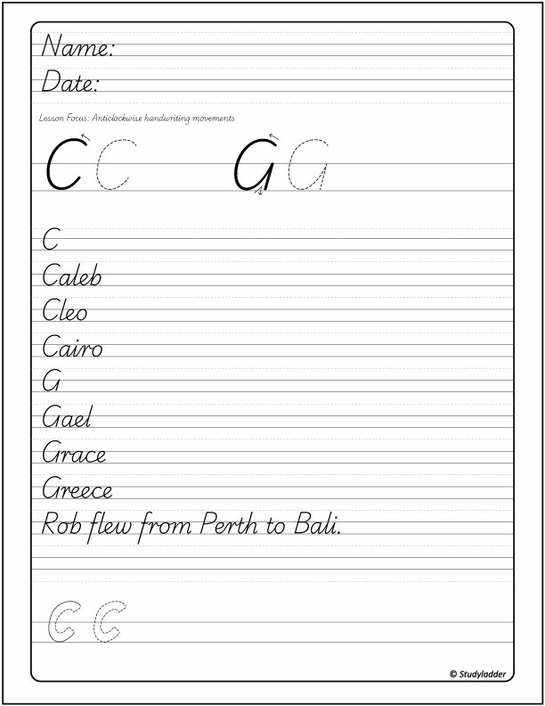 Capital Letters: C and G (Qld) - Studyladder Interactive Learning Games