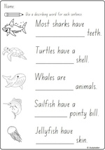 Writing - Printables and English for Grade 2