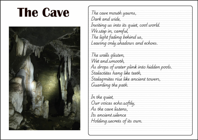 The Cave - Handwriting Task (Qld) - Studyladder Interactive Learning Games