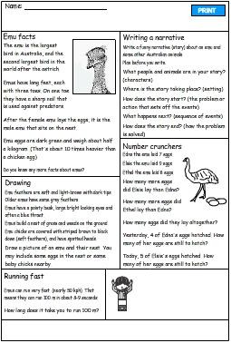 Emus - Studyladder Interactive Learning Games