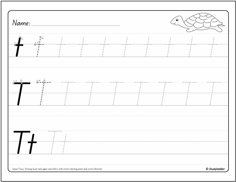 Letter Formation Tt (Qld) - Studyladder Interactive Learning Games