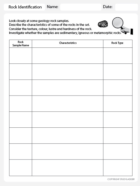 Identifying Rocks - Studyladder Interactive Learning Games