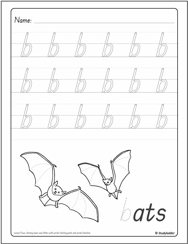 Lower Case b (Tas) - Studyladder Interactive Learning Games