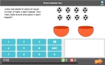 Sharing equally, Mathematics skills online, interactive activity lessons