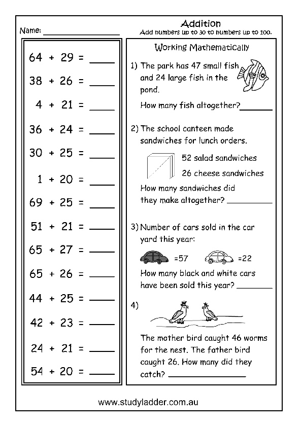 Mental Strategies In Addition Add On Numbers Up To 30 Studyladder Interactive Learning Games