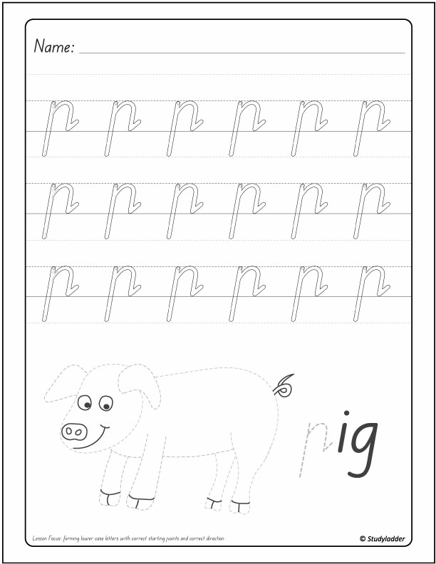 Lower Case p (Vic, WA, NT) - Studyladder Interactive Learning Games