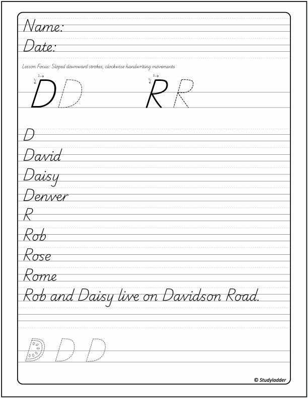 Capital Letters: D and R (Tas) - Studyladder Interactive Learning Games