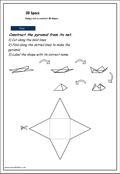 Constructing 3D objects from their nets - Studyladder Interactive ... Constructing 3D objects from their nets - Studyladder Interactive ...