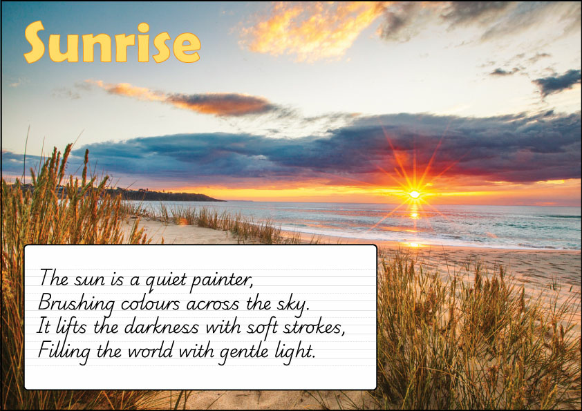 Sunrise - Handwriting Task (SA) - Studyladder Interactive Learning Games