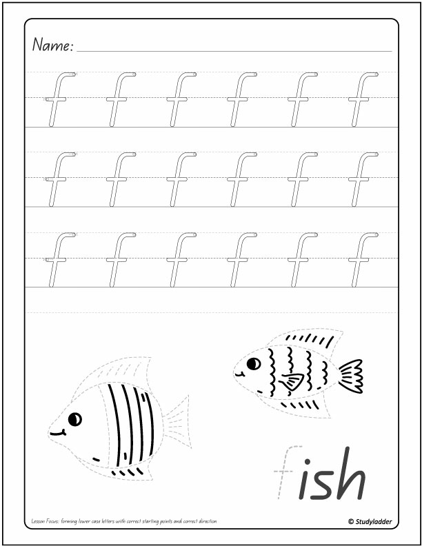 Lower Case f (Qld) - Studyladder Interactive Learning Games