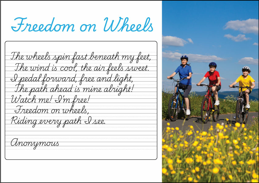 Freedom on Wheels - Handwriting Task - Studyladder Interactive Learning Games