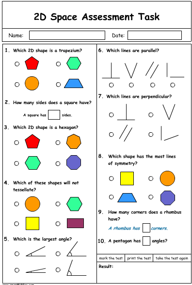 Space 2D Problem Solving - Studyladder Interactive Learning Games