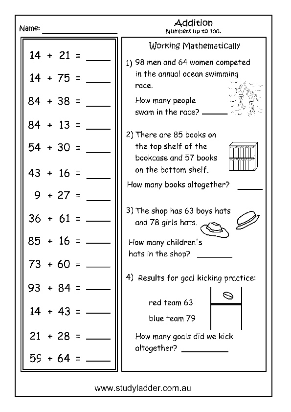 Adding Two Digit Numbers Studyladder Interactive Learning Games