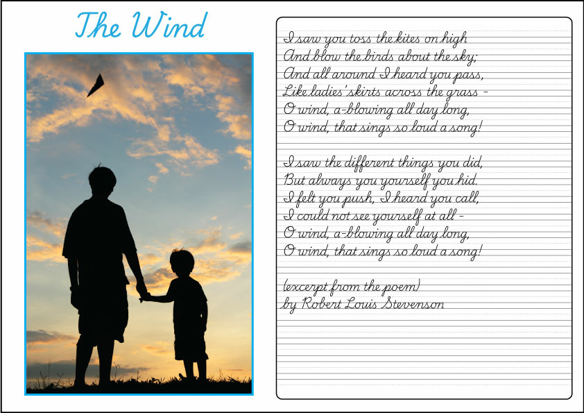 The Wind - Handwriting Task - Studyladder Interactive Learning Games