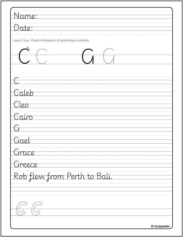 Capital Letters: C and G - Studyladder Interactive Learning Games