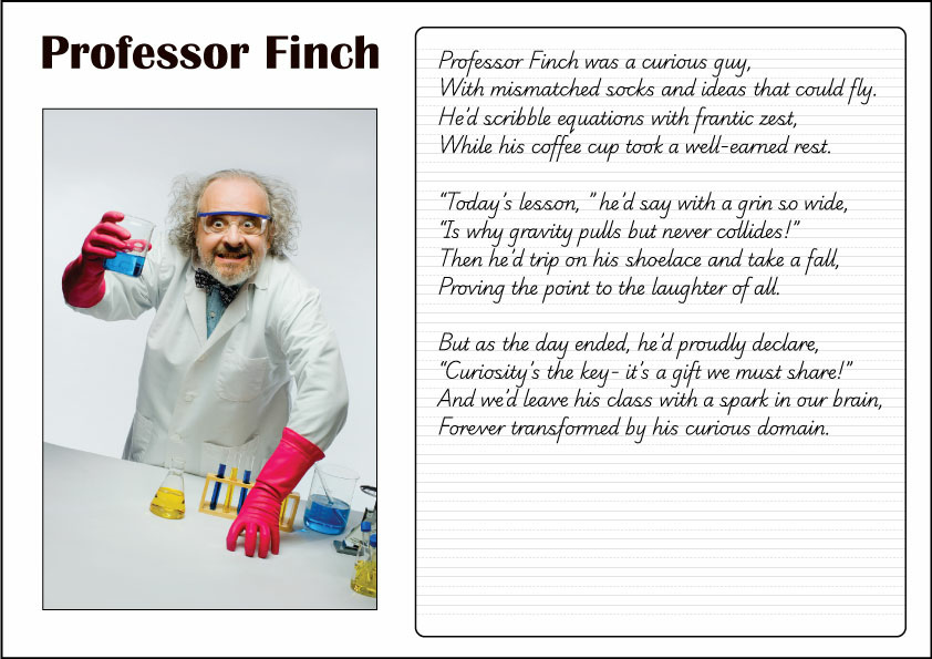 Professor Finch - Handwriting Task (SA) - Studyladder Interactive Learning Games