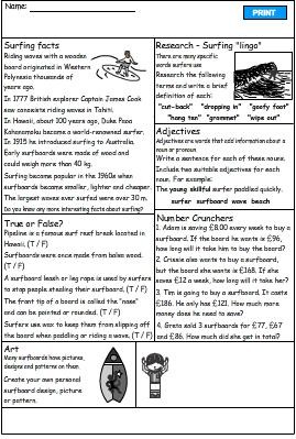 Surfing - Studyladder Interactive Learning Games