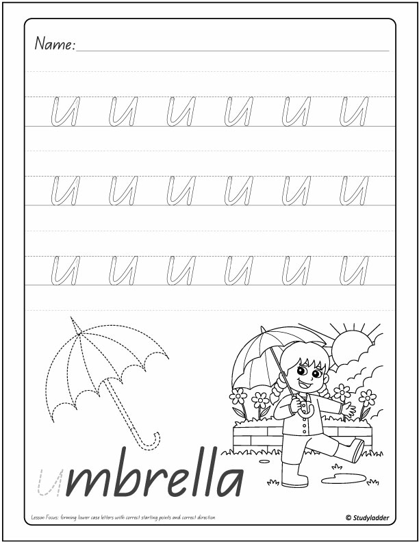 Lower Case u (Qld) - Studyladder Interactive Learning Games