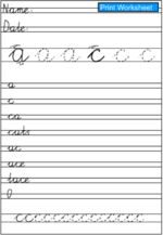 Handwriting and English for Grade 3