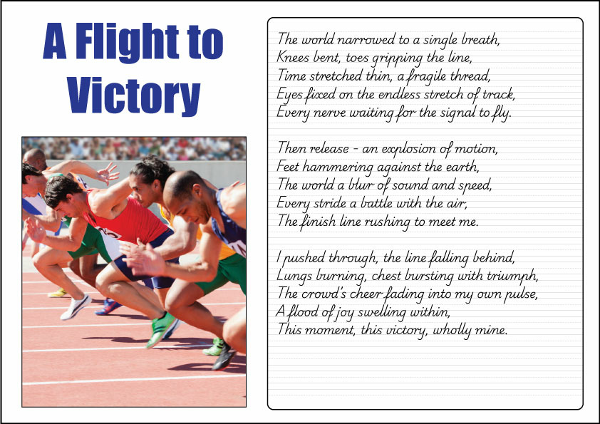 A Flight to Victory - Handwriting Task (Vic, WA, NT) - Studyladder ...