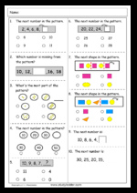 Patterns and Algebra and Mathematics for Grade 2