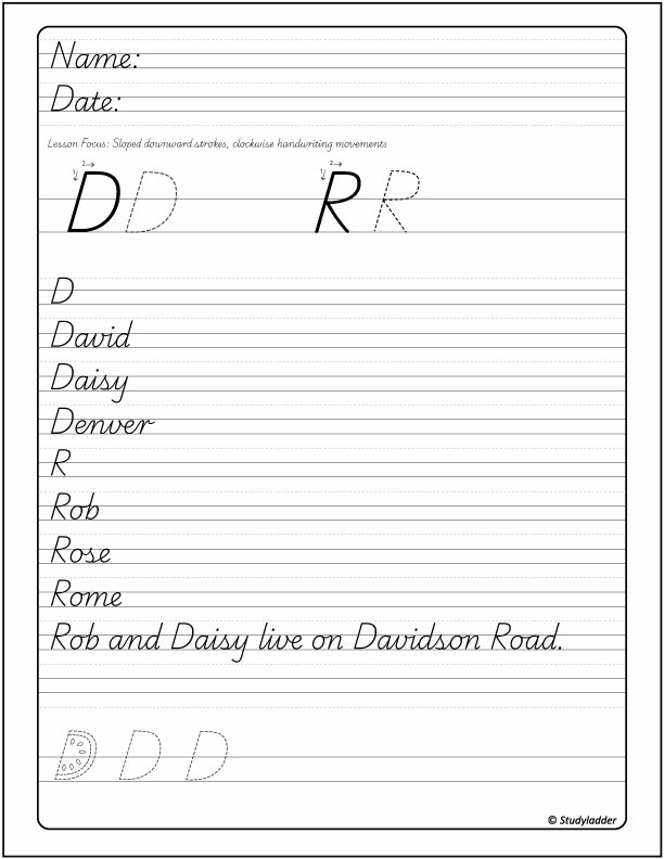 Capital Letters: D and R (Qld) - Studyladder Interactive Learning Games