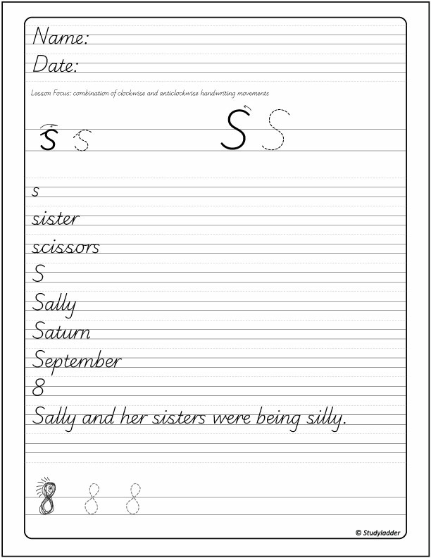 Letter s and S: using joins (SA) - Studyladder Interactive Learning Games