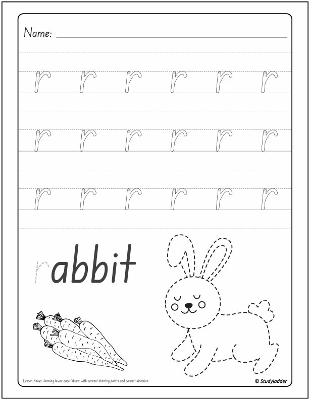 Lower Case r (NSW, ACT) - Studyladder Interactive Learning Games