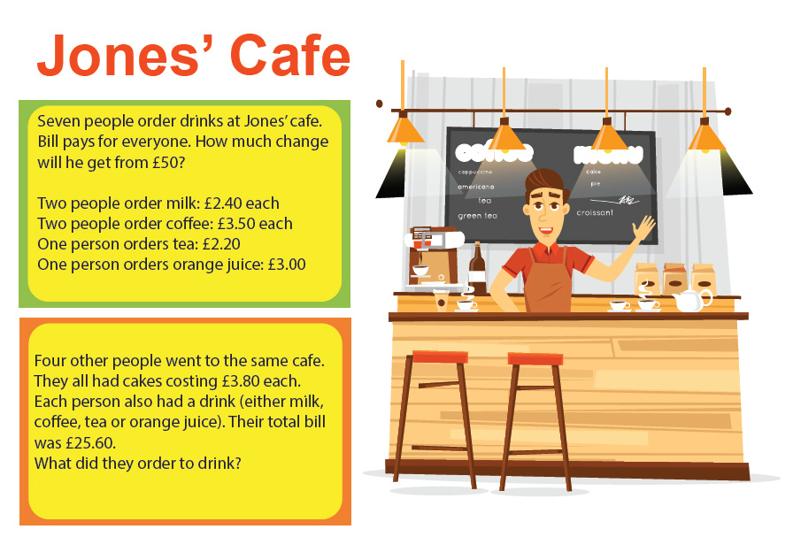 Cafe Order - Studyladder Interactive Learning Games