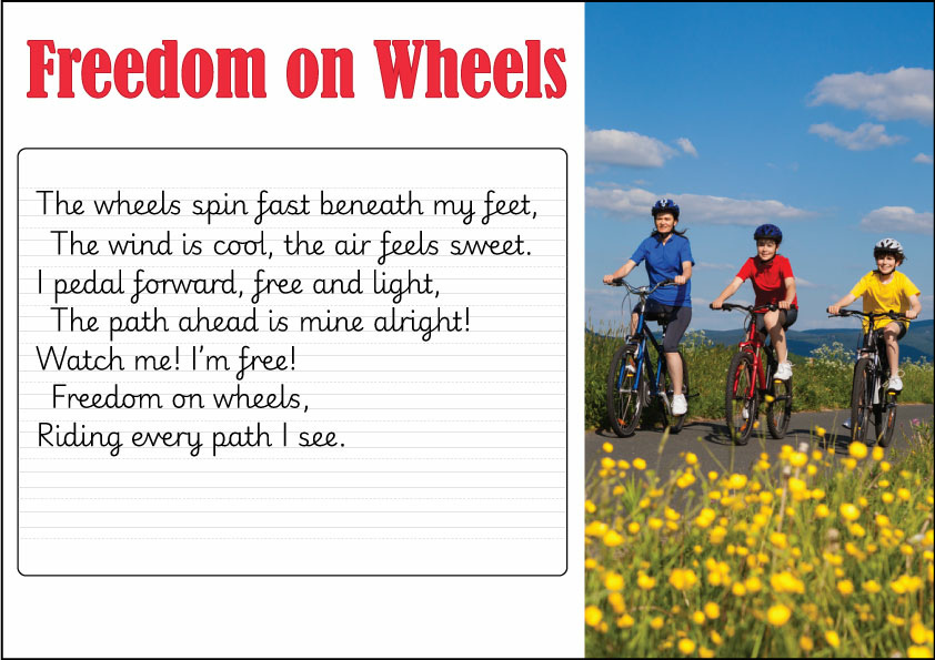 Freedom on Wheels - Handwriting Task - Studyladder Interactive Learning ...