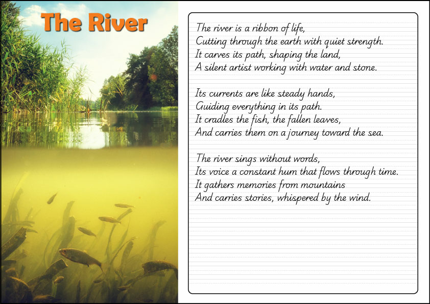 The River - Handwriting Task (SA) - Studyladder Interactive Learning Games