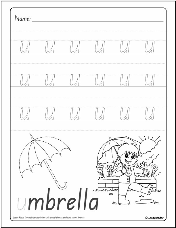 Lower Case u (NSW, ACT) - Studyladder Interactive Learning Games