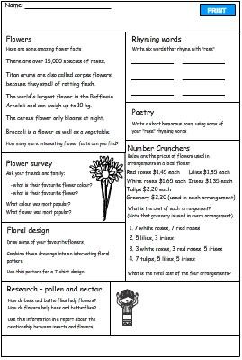 Flowers - Studyladder Interactive Learning Games