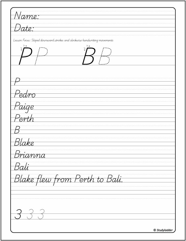 Letters P and B (Qld) - Studyladder Interactive Learning Games