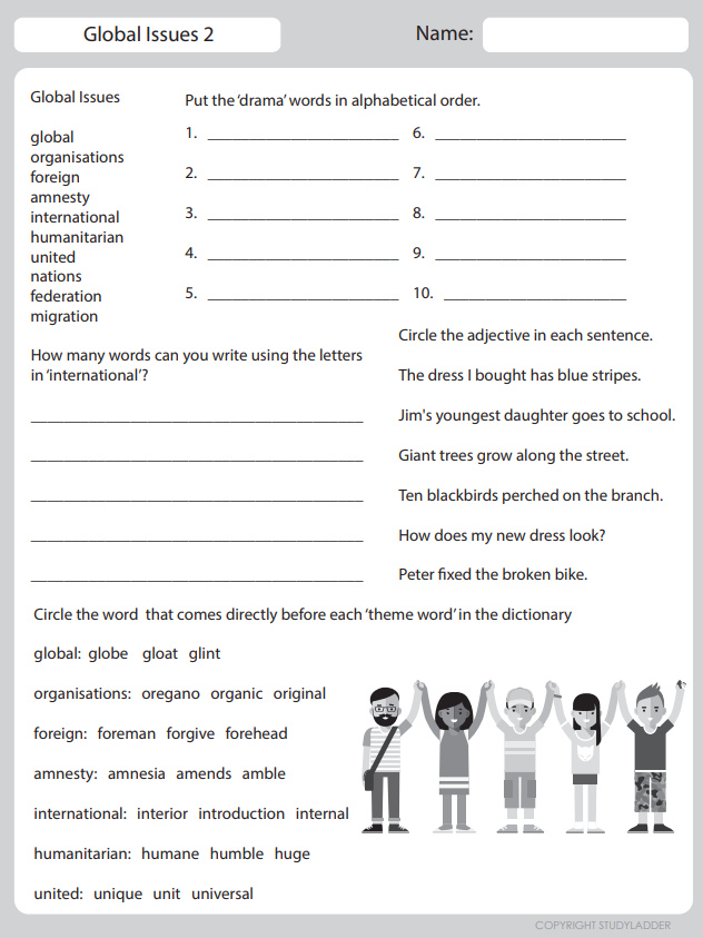 Global Issues - Studyladder Interactive Learning Games