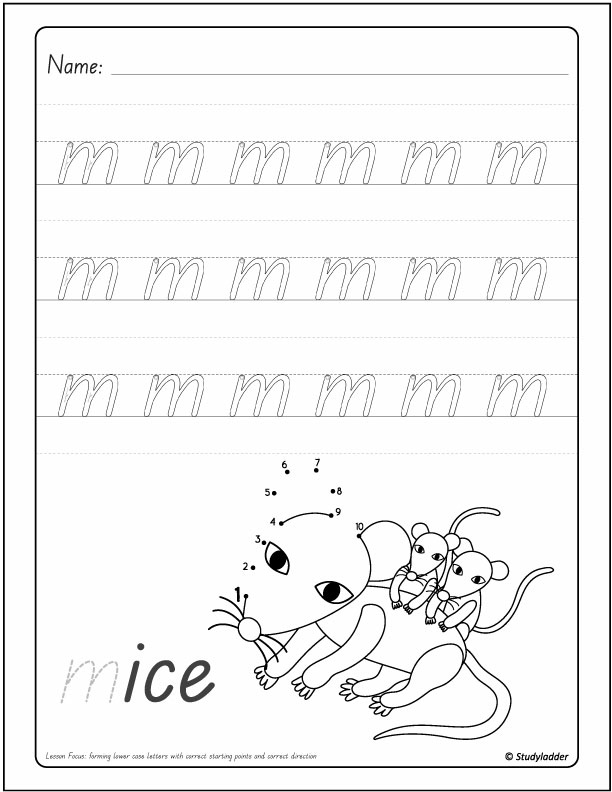 Lower Case m (Tas) - Studyladder Interactive Learning Games