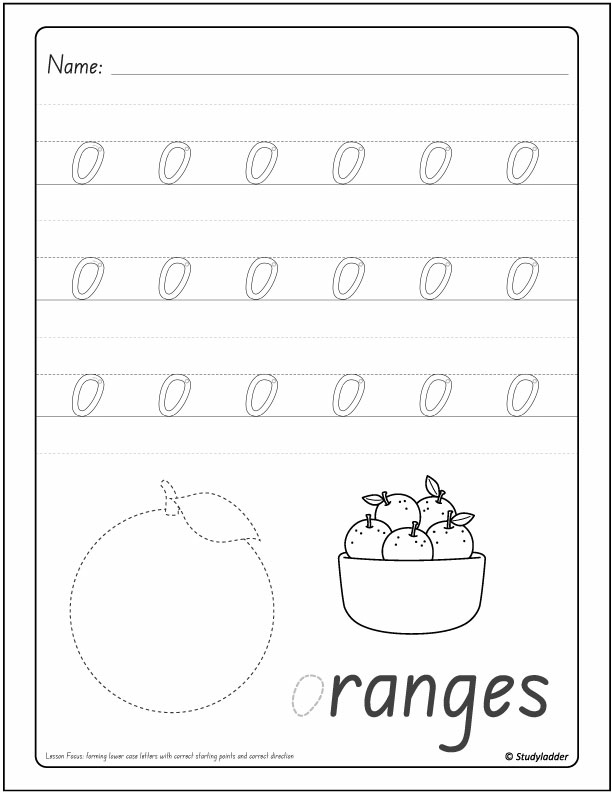 Lower Case o (NSW, ACT) - Studyladder Interactive Learning Games