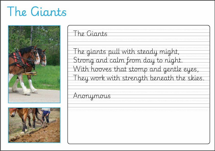 The Giants - Handwriting Task - Studyladder Interactive Learning Games