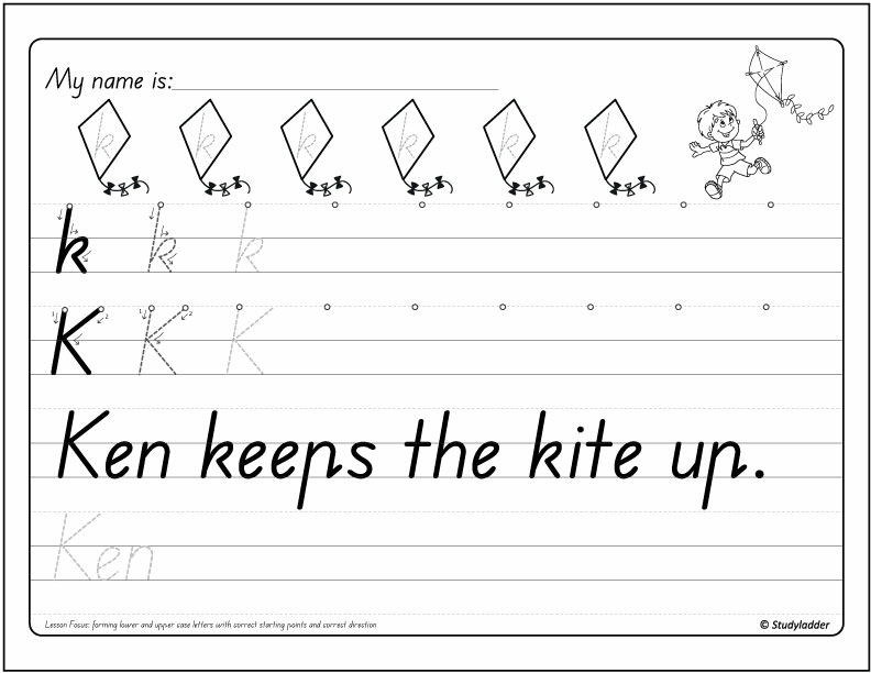 Letter Formation Ll (Vic, WA, NT) - Studyladder Interactive Learning Games