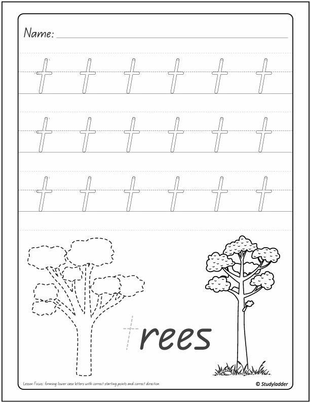 Lower Case t (Qld) - Studyladder Interactive Learning Games