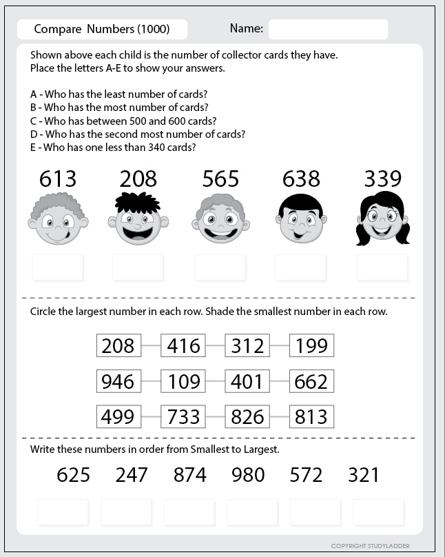 Comparing Numbers To 1000 Studyladder Interactive Learning Games Comparing Numbers To 1000 Studyladder Interactive Learning Games