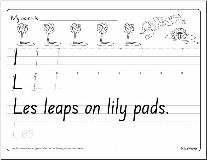 Letter Formation Mm (NSW, ACT) - Studyladder Interactive Learning Games
