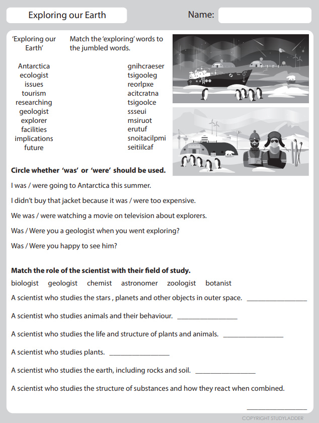 Exploring our Earth - Studyladder Interactive Learning Games