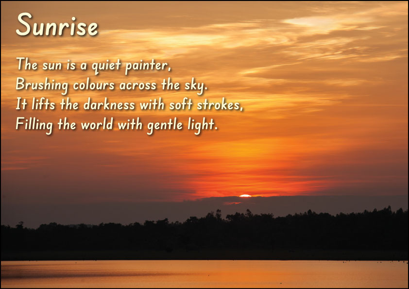 Understanding Poetry: Sunrise - Studyladder Interactive Learning Games